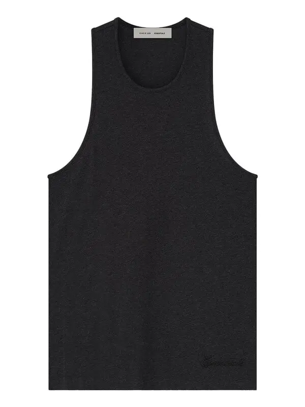 Fear Of God Embroidered Essential Tank - Black