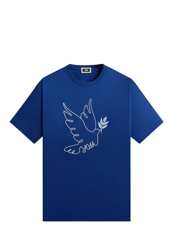 Kith Hanukkah Dove Tee - Blue