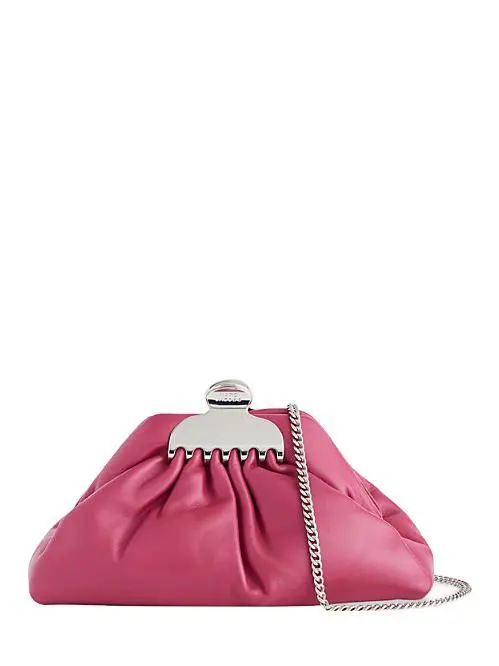 Marc Jacobs Glam Small Leather Clutch - Pink
