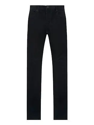 RtA Bryant Flocked Jeans - Black
