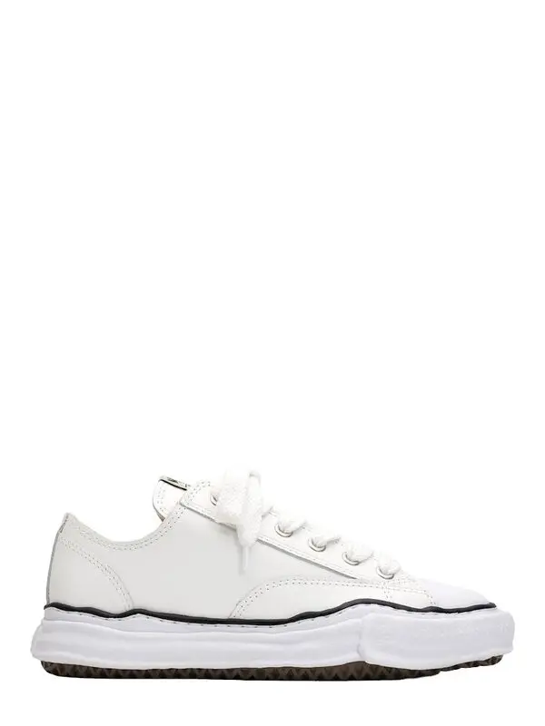 Mihara Yasuhiro Peterson Og Sole Leather Low - White