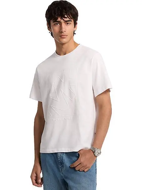 Michael Kors Graphic Logo Cotton T-shirt - White