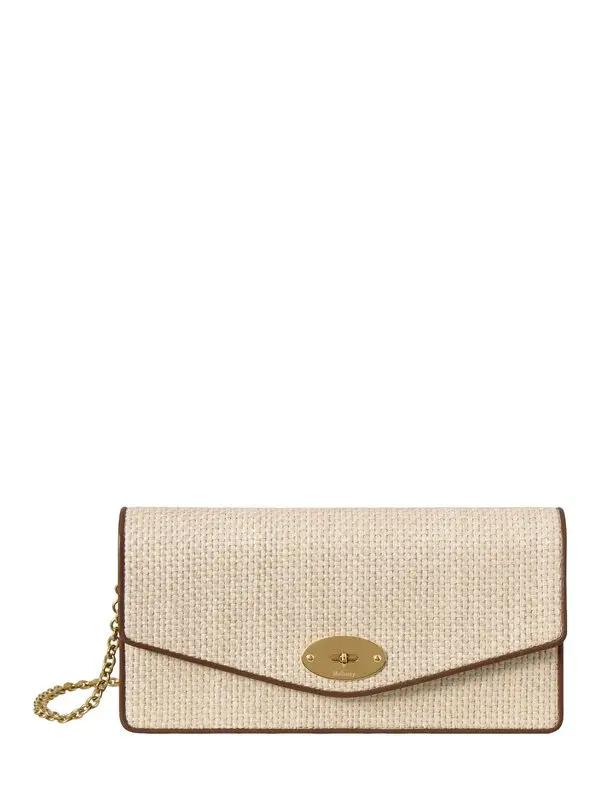 Mulberry Darley Clutch - Ecru-bright Oak
