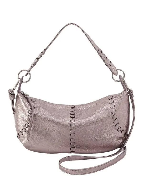 Hobo Mini Opal Shoulder Bag - Pewter Spur