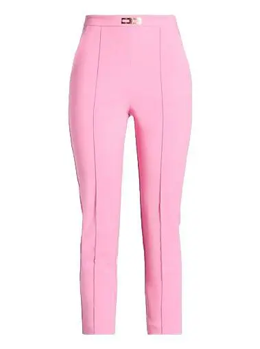Elisabetta Franchi Straight-leg Cropped Pants - Pink