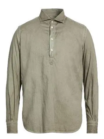 Boglioli Shirt Military Size Cotton - Green
