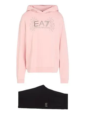 EA7 Cotton Blend Tracksuit - Pink