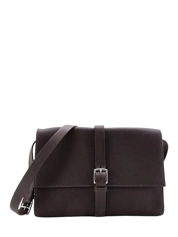 HERMES Etriviere Ii Messenger - Brown