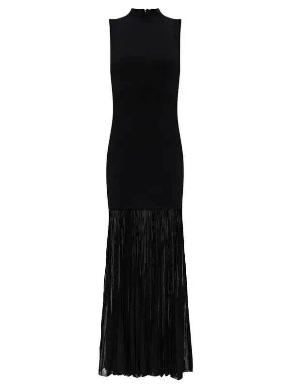 Michael Kors Sleeveless High-neck Dress - Black