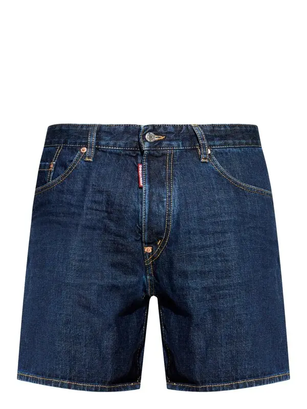 Dsquared2 Denim Shorts - Navy Blue
