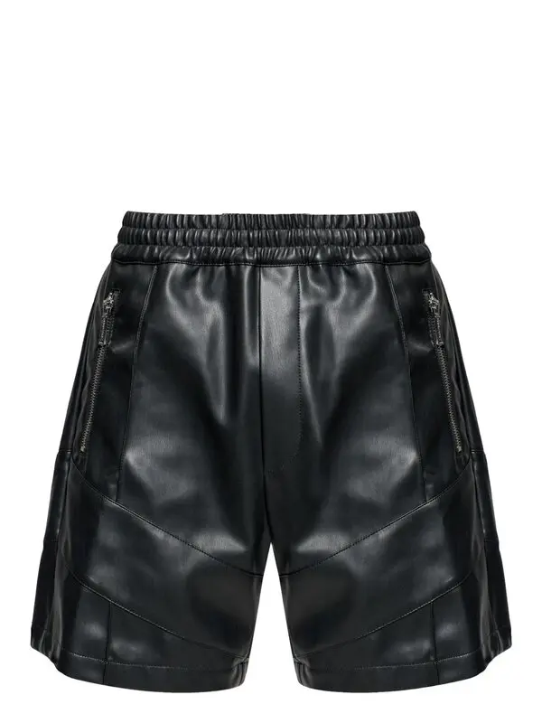 Dsquared2 Eco-leather Shorts - Black