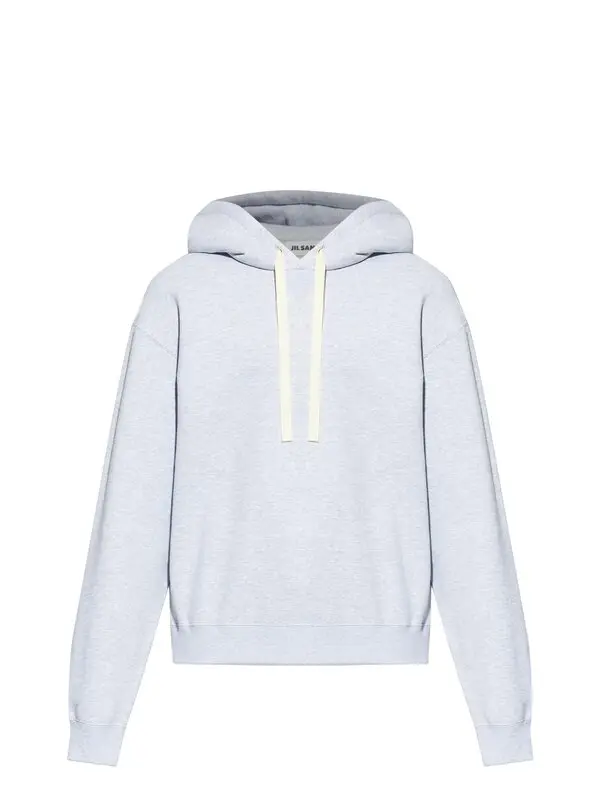 JIL SANDER Hooded Sweatshirt - Grey