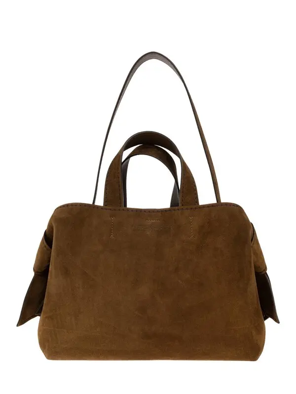 Acne Studios Suede Shopper Bag - Brown