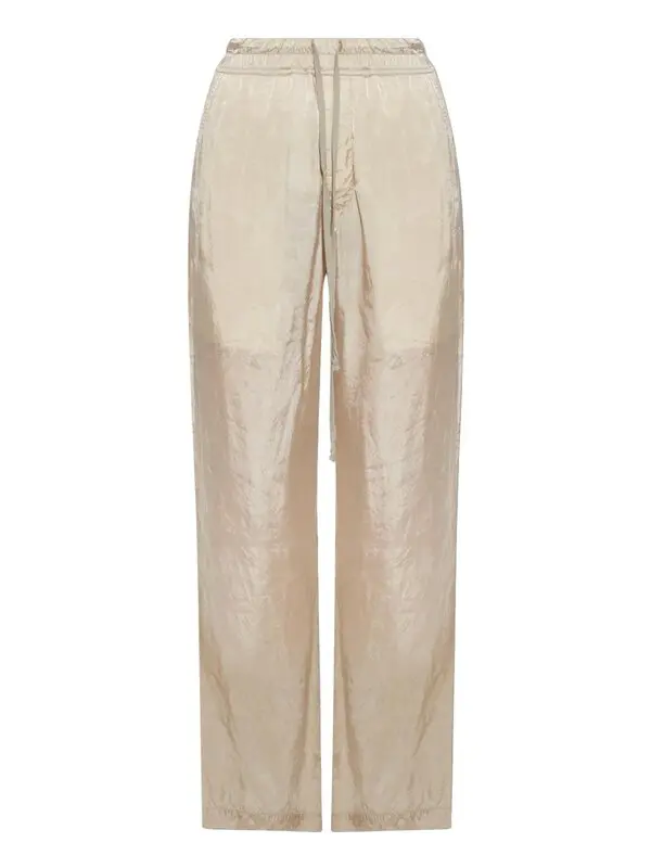 Rick Owens Loose-fit Trousers - Cream