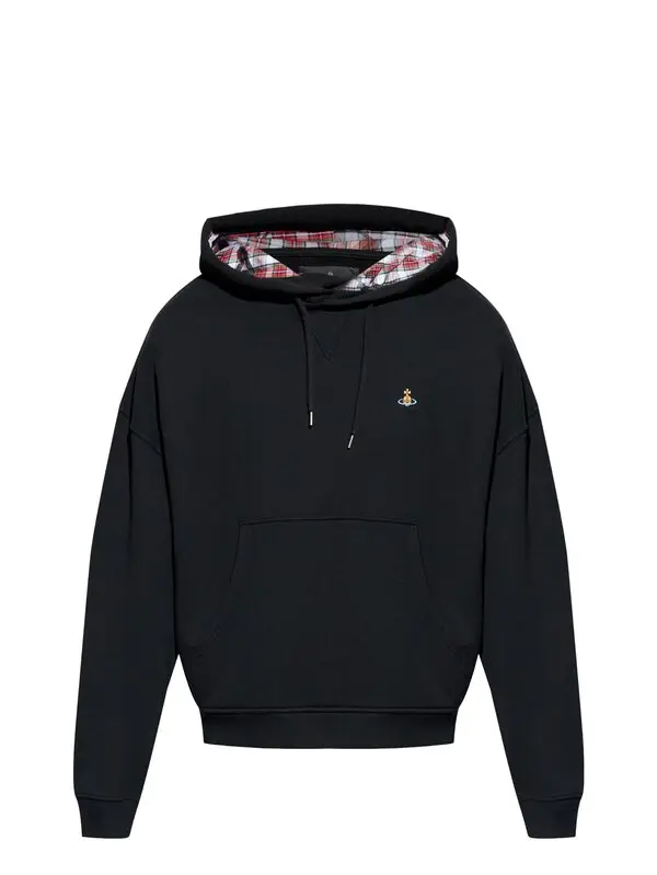 VIVIENNE WESTWOOD Sweatshirt With Logo Patch - Black