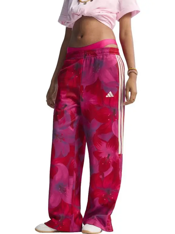 Adidas House Of Tiro Track Pants - Bahia Magenta / Collegiate Red / Crystal Linen