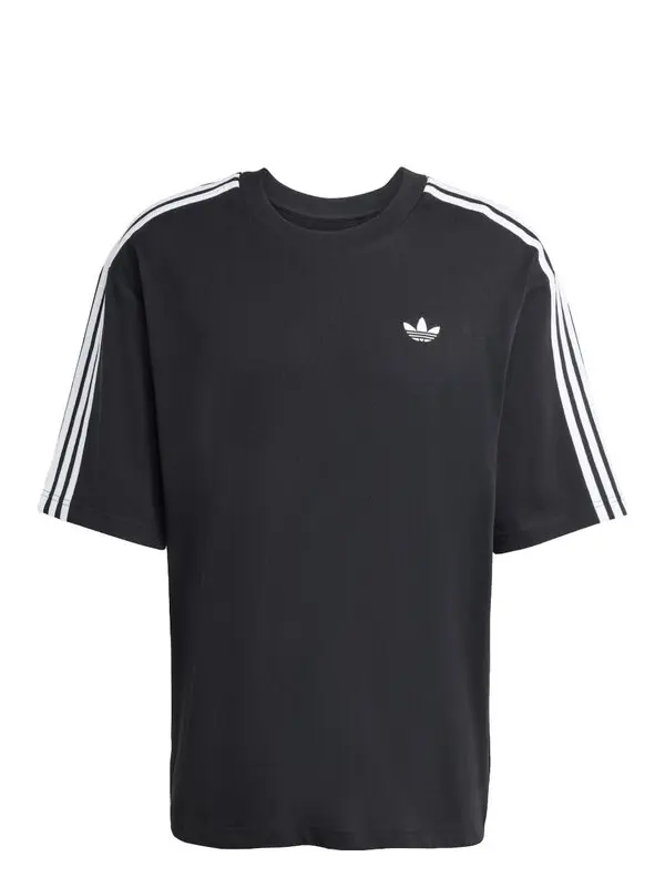 Adidas Adicolor 3-stripes Oversized Tee - Black