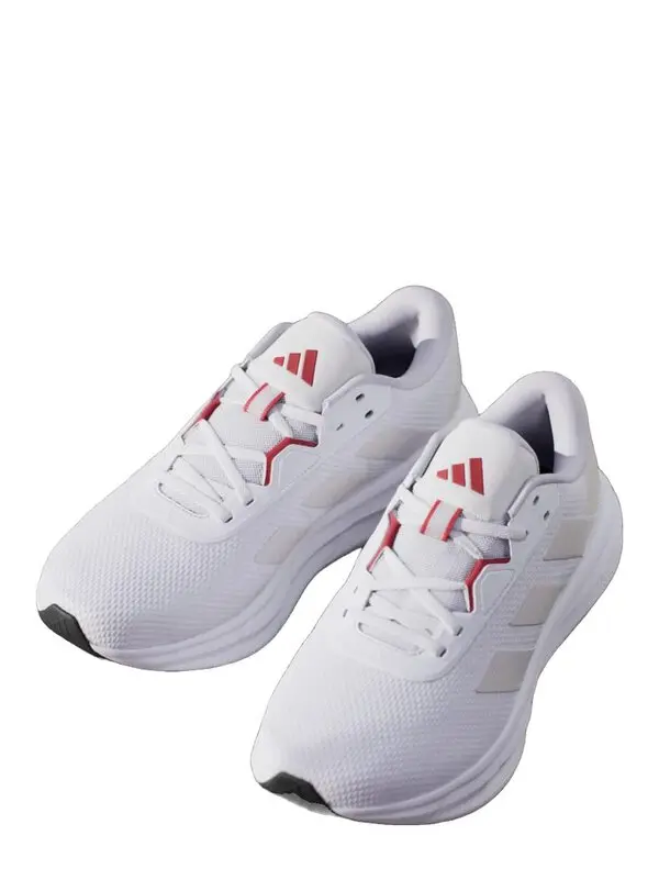 Adidas Galaxy Running Shoes - Cloud White / Grey One / Power Red