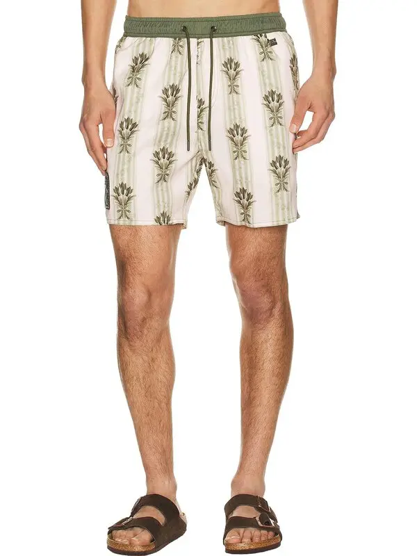 Agua Bendita Joe Swim Trunks - Off White