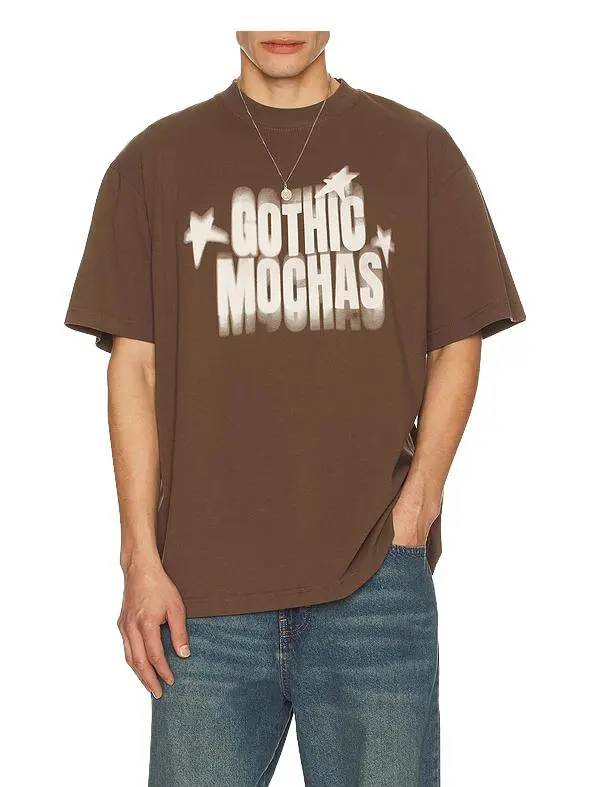 GOTHICMOCHAS Star Power 2.0 Tee - Brown