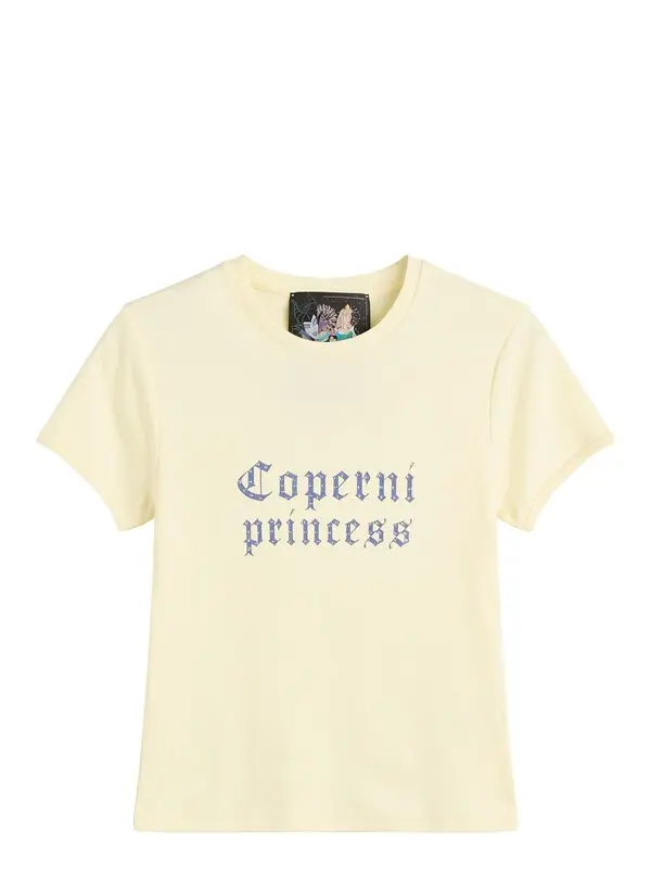Coperni Disney X Princess Baby T-shirt - Yellow