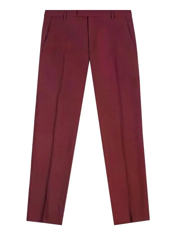Gucci Pleated Trousers - Red