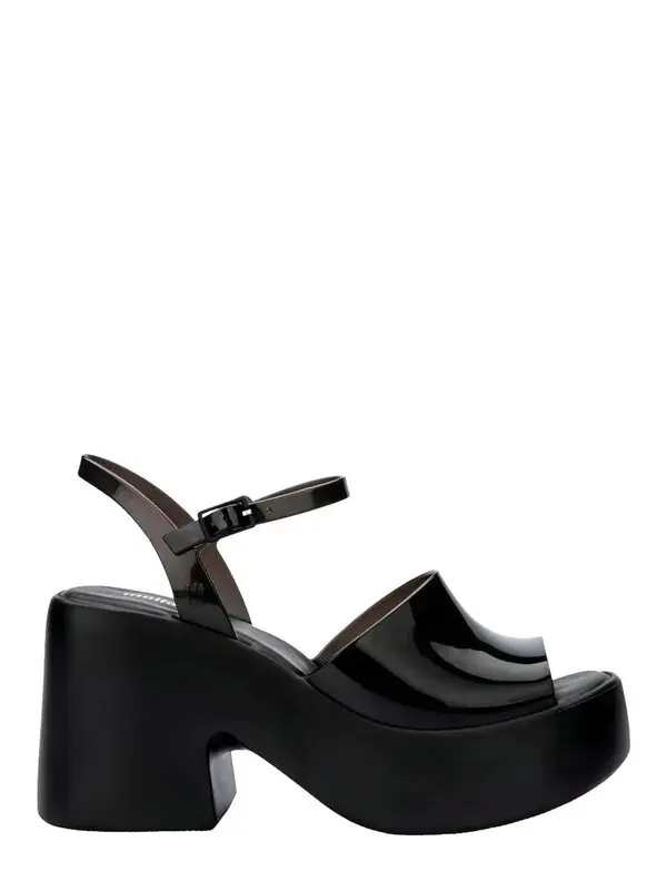 Melissa Lina Platform Sandals - Black