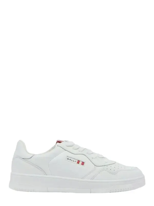 Bally Jasper Leather Sneakers - White