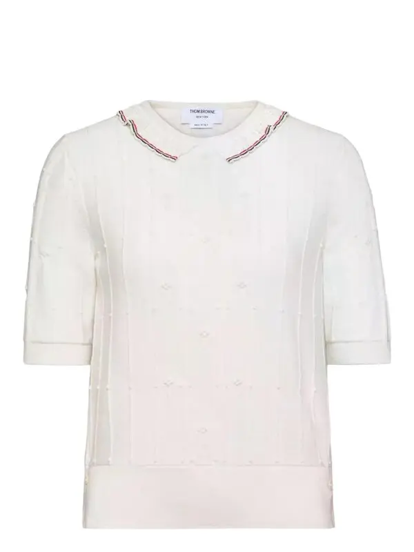 Thom Browne Short-sleeve T-shirt - White