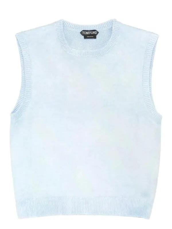 TOM FORD Knit Vest - Blue