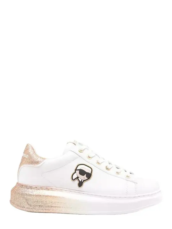 Karl Lagerfeld Kapri Ombre Nft Platform Sneakers - White