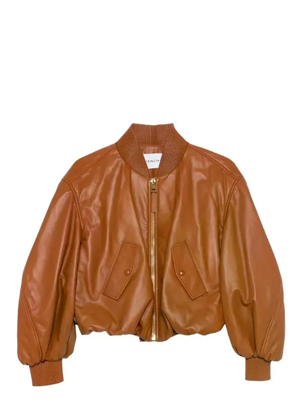 Givenchy Flap-pocket Bomber Jacket - Brown