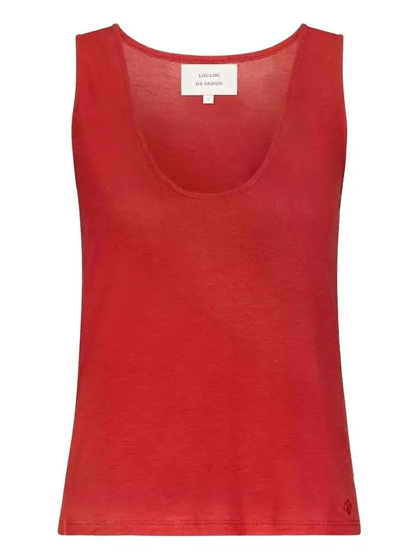 Loulou De Saison Albia Tank Top - Red