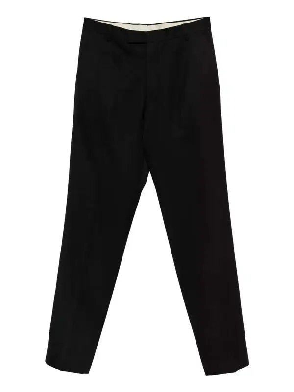 Helmut Lang 1990s Wool Trousers - Black