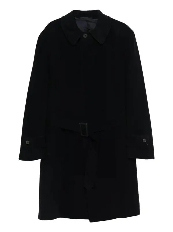 ROMEO GIGLI 1990s Belted Coat - Blue