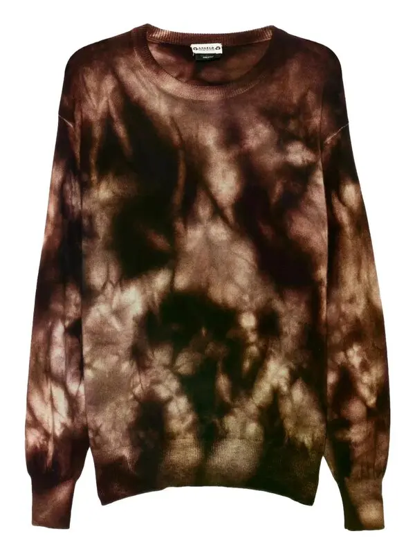 A.N.G.E.L.O. VINTAGE CULT Tie-dye Sweater - Brown
