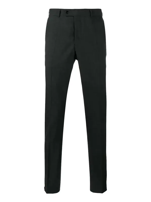 MP MASSIMO PIOMBO Skinny Tailored Trousers - Grey