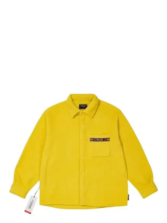 PALACE Polartec Om Fleece Overshirt - Saffron