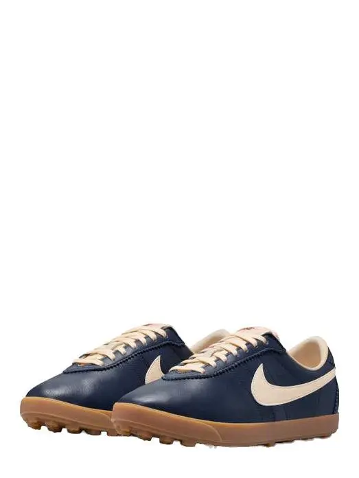 Nike Astrograbber Leather Sneakers - Midnight Navy/muslin/yellow