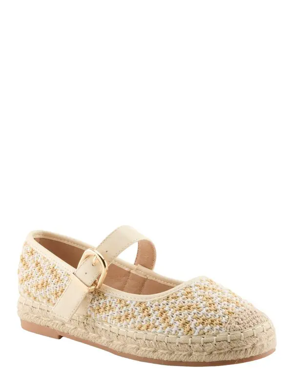 SPRING STEP SHOES Seaharbor Mary Jane Flat - Beige Multi