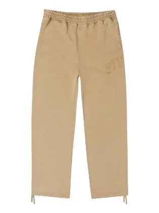 StÜssy Faded Graphic Fleece Pant - Washed Beige