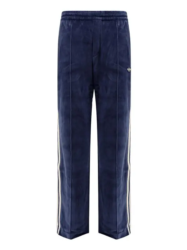 WALES BONNER X ADIDAS Chenille Trousers With Side Stripes - Blue