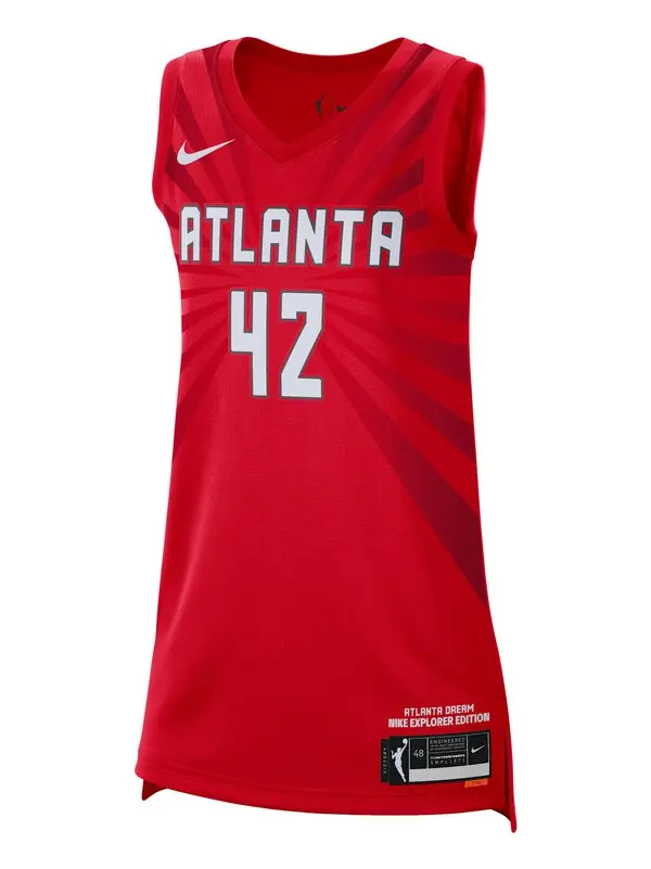 Nike Atlanta Dream Explorer Edition Dri-fit Wnba Victory Jersey - Red
