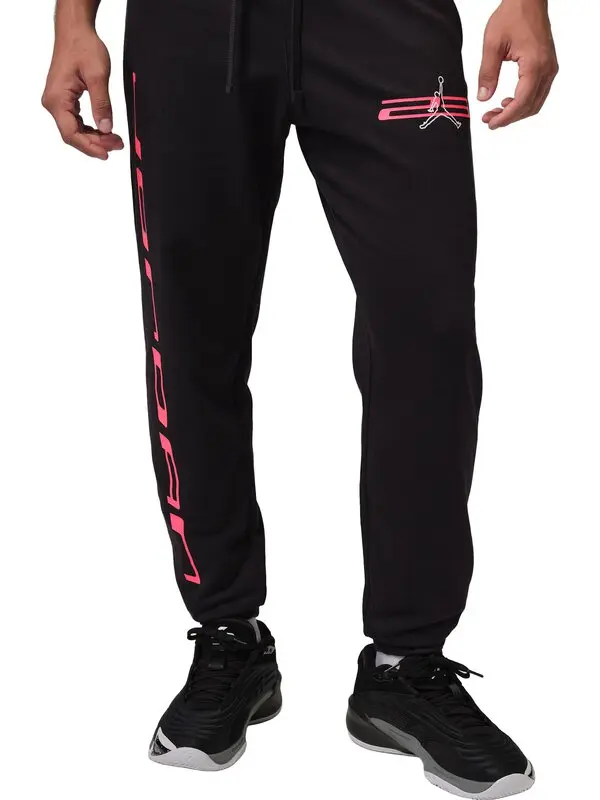 JORDAN Sport Crossover Dri-fit Fleece Pants - Black
