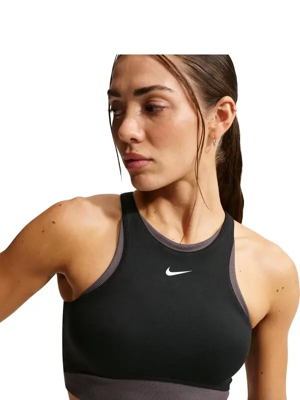 Nike One Medium-support Padded Sports Bra - Black