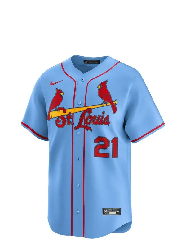 Nike Lars Nootbaar St. Louis Cardinals Mlb Limited Jersey - Blue
