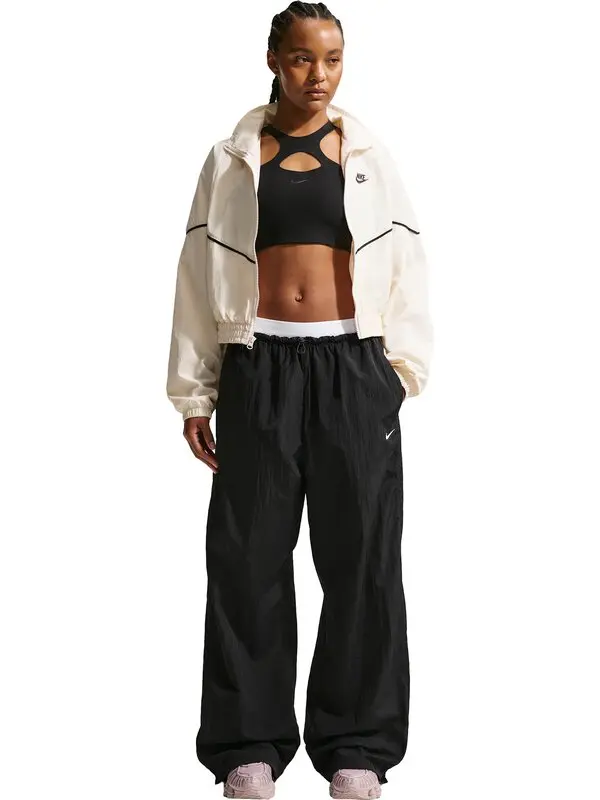 Nike Sportswear Loose High-waisted Parachute Pants - Black