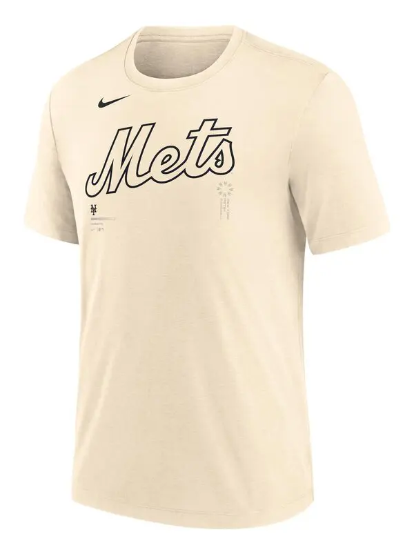 Nike New York Mets Wordmark Mlb T-shirt - Brown