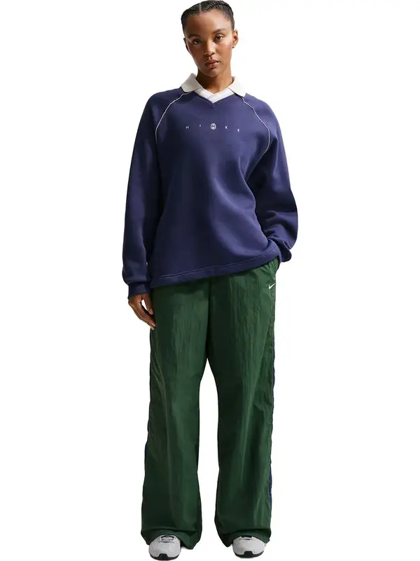 Nike Sportswear Loose High-waisted Parachute Pants - Green