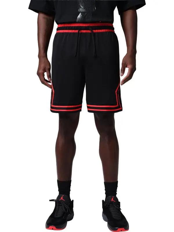 JORDAN Sport Dri-fit Mesh Diamond Shorts - Black